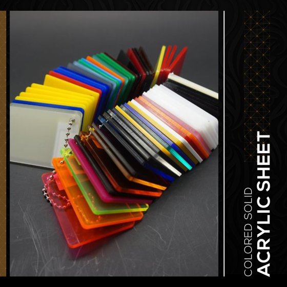 Solid Colored Acrylic Sheets