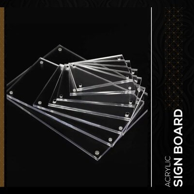 Acrylic Sign Board