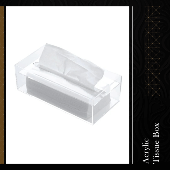 Acrylic Tissue Box